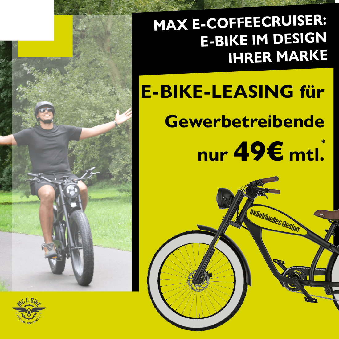 B2B Leasing Deal Max E-CoffeeCruiser - MC E-Bike